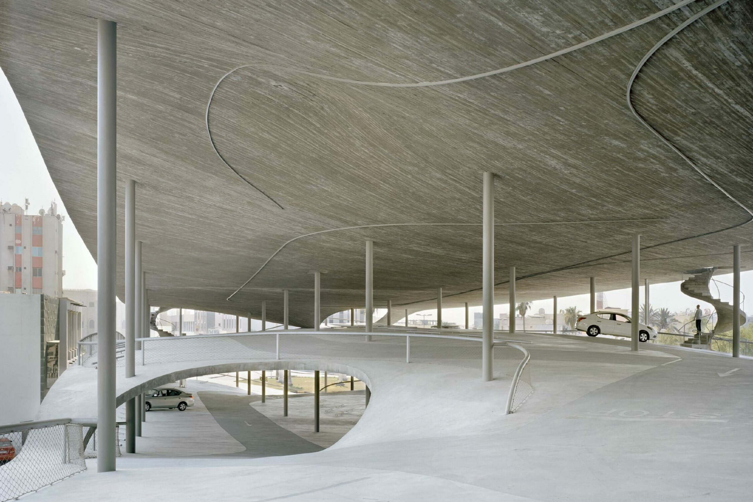 Bahrain Car Park for the Pearl Path - Global Spaces